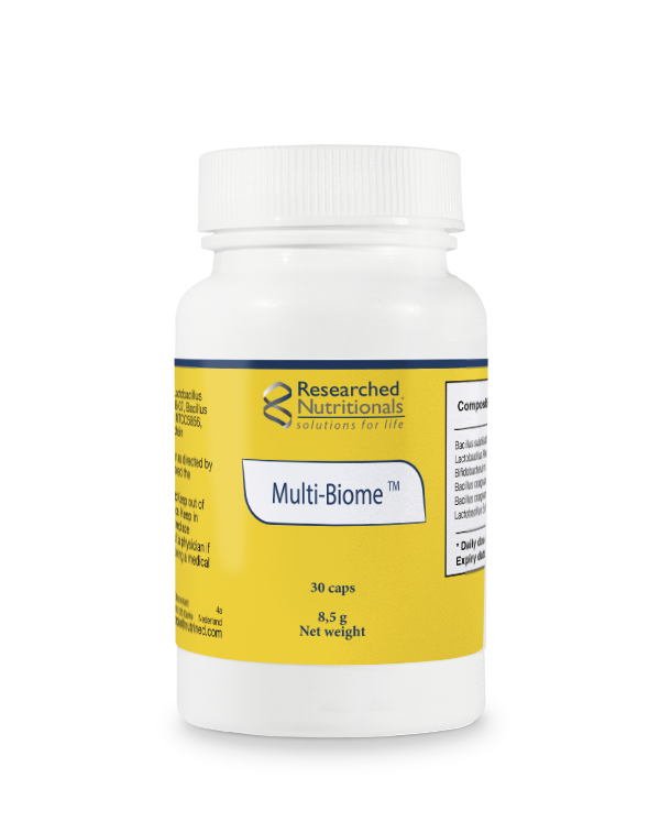 MULTI-BIOME 30 cápsulas – Suplementos Médicos Europe