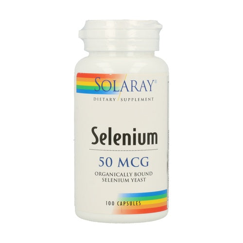 Solaray Selenium 50 mcg 100 cápsulas – Suplementos Médicos Europe