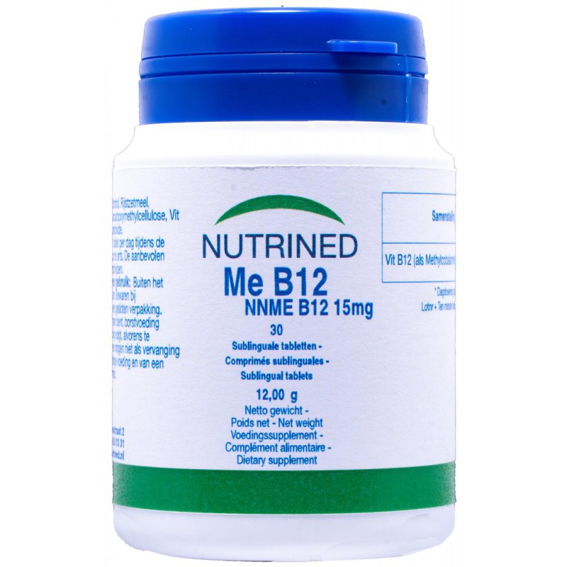ME-B12 - 30 Comprimidos sublingüales – Suplementos Médicos Europe